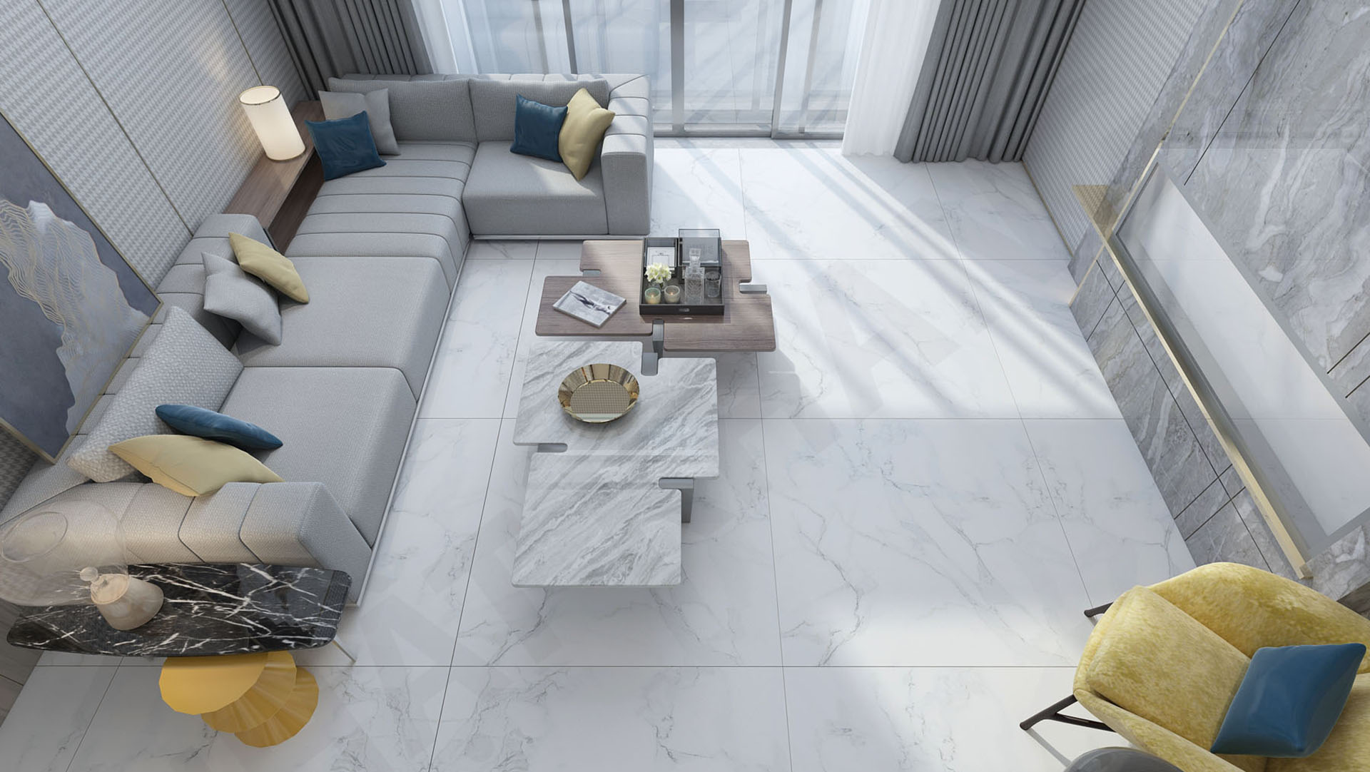 Gạch lát nền 120×120 Ấn Độ 121203 – OXY GREY – CÔNG TY TNHH KHANG THỊNH ...